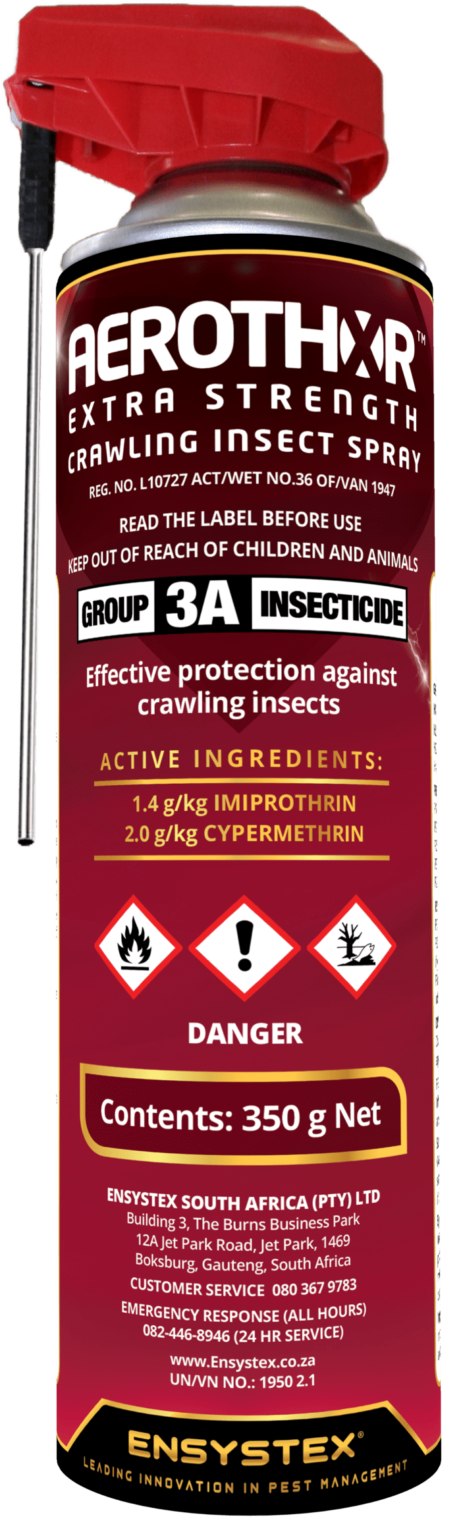 AEROTHOR Extra Strength Insect Spray - Ensystex South Africa
